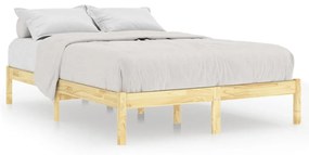 Rám postele masivní borovice 140 x 200 cm - Default Title
