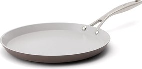 Elmich Nepřilnavá keramická palačinková pánev Zen Ø 26 cm - hnědá