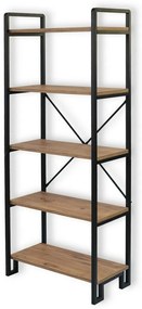 Regál Abel Black and Atlantic Pine