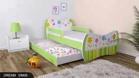 Dětská postel Dream vzor 09 180x90 cm zelená