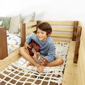 Dětská patrová postel se stolem 4v1 JOYDEN + matrace ZDARMA