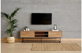 TV stolek v dekoru ořechu New Laxus, 180 cm