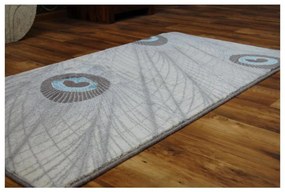 Luxusní kusový koberec akryl Pírka krémový 80x150cm