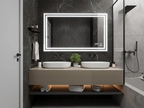 Zrcadlo do koupelny s LED osvětlením M3 premium