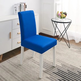 Elastické potahy na jídelní židle (1-10) Barva: modrá