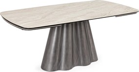BIZZOTTO Rozkládací jídelní stůl MIRVANA světlý 180-260x100 cm 0731310