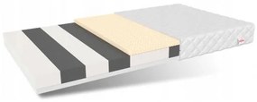 Dětská pěnová matrace CORATO 80x140 cm s LATEXEM 10 cm