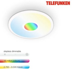 Telefunken 319306TF - LED RGBW Stmívatelné svítidlo LED/22W/230V + DO