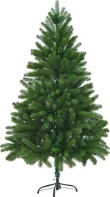 Vánoční stromeček s 300 LED diodami s stojanem Zelená 180 cm PE 3396334