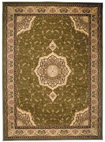 Kusový koberec klasický vzor 2 zelený 250x350cm