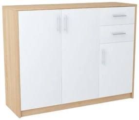 Casarredo Komoda AGNES/HIT 3D2S dub sonoma/bilá