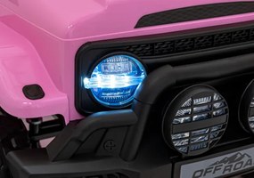 Elektrické autíčko Off-Road CLIMBER růžové