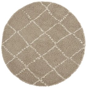 Kusový koberec Allure 104405 Beige/Cream-120x120 (průměr) kruh