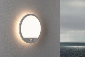 P 94662 LED venkovní panel Lamina vč. pohybové čidlo IP44 kruhové 280mm 3000K 14,5W 230V bílá umělá hmota - PAULMANN