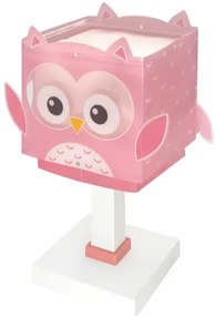 Dalber 64481N - LED Dětská lampička LITTLE OWL 1xG4/4W/230V růžová