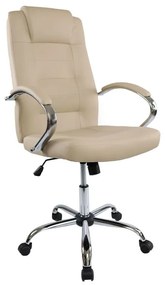 Dalenor Kancelářská židle Slash, syntetická kůže, béžová