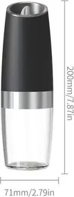 UG Grill Elektrický mlýnek na pepř a sůl Gravity2