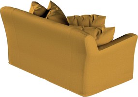 Potah na pohovku IKEA  Tomelilla 2-místná nerozkládací barva žlutá látka pletený vzor