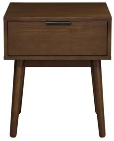 HALMAR CASSINA noční stolek ořech