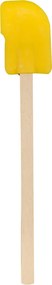 AMADEA Dřevěná stěrka na těsto, masivní dřevo, 30 cm