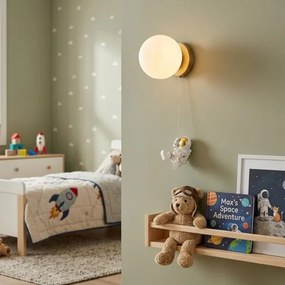 Brilagi - Dětské nástěnné svítidlo ASTRO 1xE14/15W/230V bílá