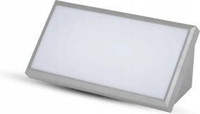 Nástěnné venkovní zahradní Led svítidlo šikmé 20W šedé 6400K V-tac
