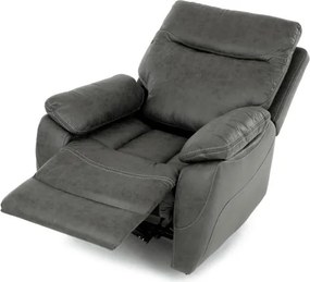 Polohovací křeslo šedé TV-4092 GREY3