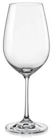 BOHEMIA VIOLA SKLENICE NA VÍNO 450 ML SADA 6 KS