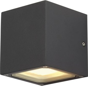 LA 232535 Venkovní svítidlo SITRA CUBE nástěnná antracit 230V GX53 2x9W IP - BIG WHITE (SLV)