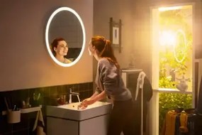 Hansgrohe - Umyvadlová baterie s výpustí, EcoSmart+, CoolStart, chrom