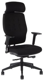 Office Pro Kancelářská ergonomická židle SELENE — více barev Černá F91
