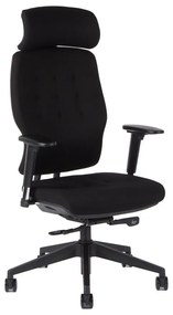 Kancelářská ergonomická židle SELENE — více barev Office Pro Černá F91