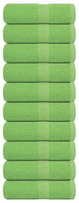 Ručníky FROGN 10 ks jablečně zelené 30x30 cm 360 g/m² 137018