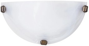 Rabalux ALABASTRO 3003 nástěnné svítidlo 1x60W | E27 | IP20 - bílý alabastr