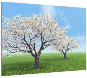 Obraz stromů (70x50 cm)