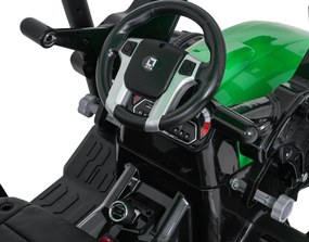 Ramiz MEGA traktor D68 s přívěsem zelený