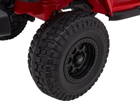 Ramiz Terénní autíčko OFF-ROAD 3.0 pro děti červené + dálkové ovládání + plynulý start + pásy + audio LED