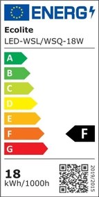 LED podhledové svítidlo Ecolite LADA LED-WSL-18W/41/CHR 18W 4100K neutrální bílá
