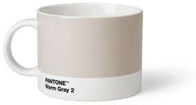 Bílý/šedý keramický hrnek 475 ml Warm Gray 2 – Pantone