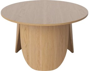 Konferenční stolek Peyote Ø80, v. 45 cm, více variant - Bolia Varianta: bílý dub