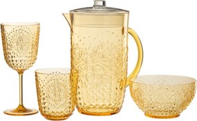 Meruňková plastová sklenička Aqua Apricot - Ø 9*10cm / 450ml