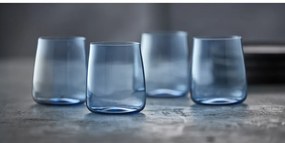 Lyngby Glas Sklenice na vodu Zero 42 cl (4ks) Blue