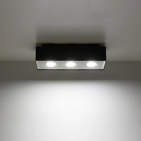 Sollux Lighting Stropní svítidlo MONO 3 černé