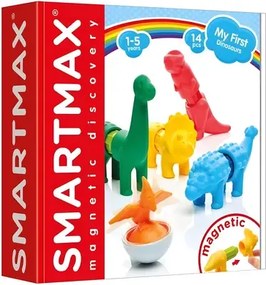 SMARTMAX Magnetická stavebnice Moji první dinosauři / 14 dílků / od 1
