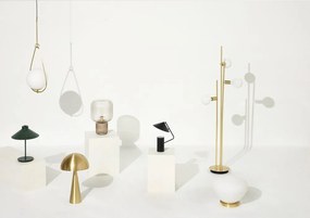 Černá kovová stolní lampa (výška 32 cm) Sen – Hübsch