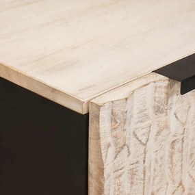 Servírovací skříň 2 ks 60 x 33 x 75 cm Masivní mangové dřevo 3310028