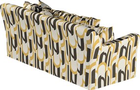 Potah na pohovku IKEA  Tomelilla 3-místná nerozkládací barva vícebarevná látka pletený vzor, vzorované