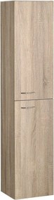 Aqualine Aqualine, ZOJA/KERAMIA FRESH skříňka vysoká 30x140x20cm, dub platin, 51157