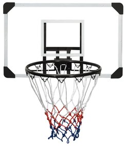Basketbalový koš s průhlednou deskou 71x45x2,5 cm polykarbonát - Default Title