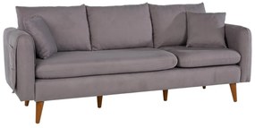 Hanah Home Pohovka SOFIA šedá 215 cm